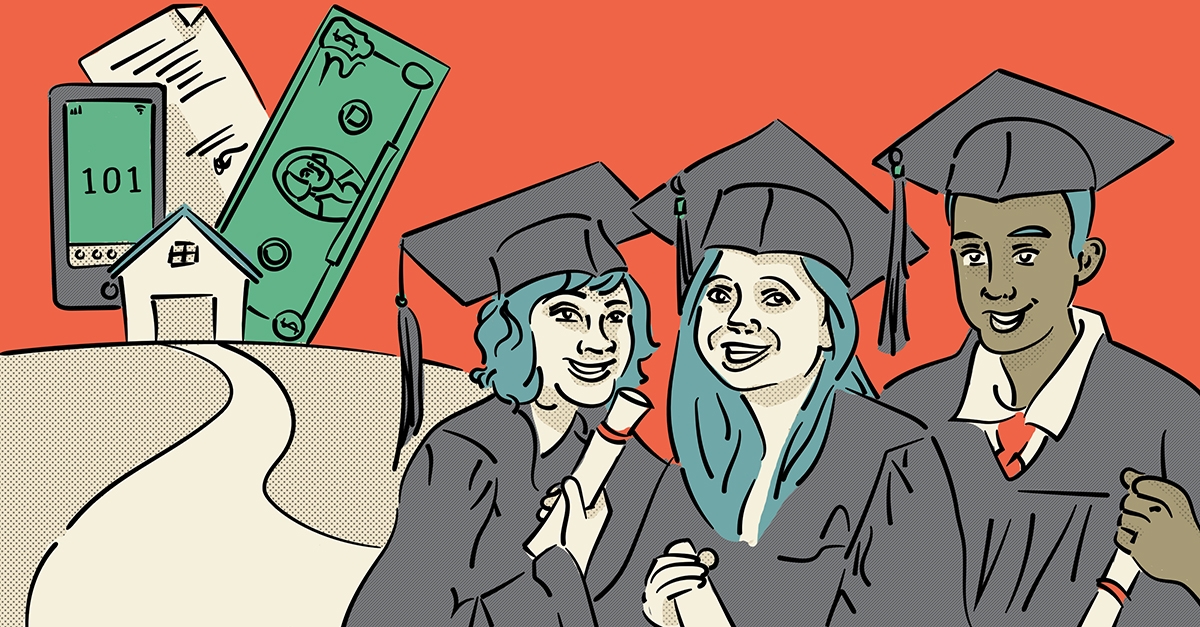 A personal finance crash course designed for recent college graduates